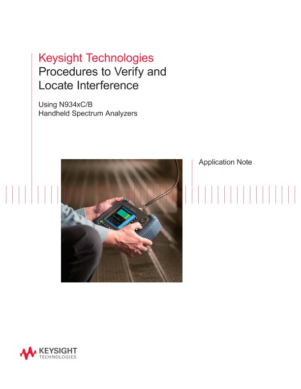 Procedures to Measure and Locate Wireless Interference PDF Asset Page | Keysight